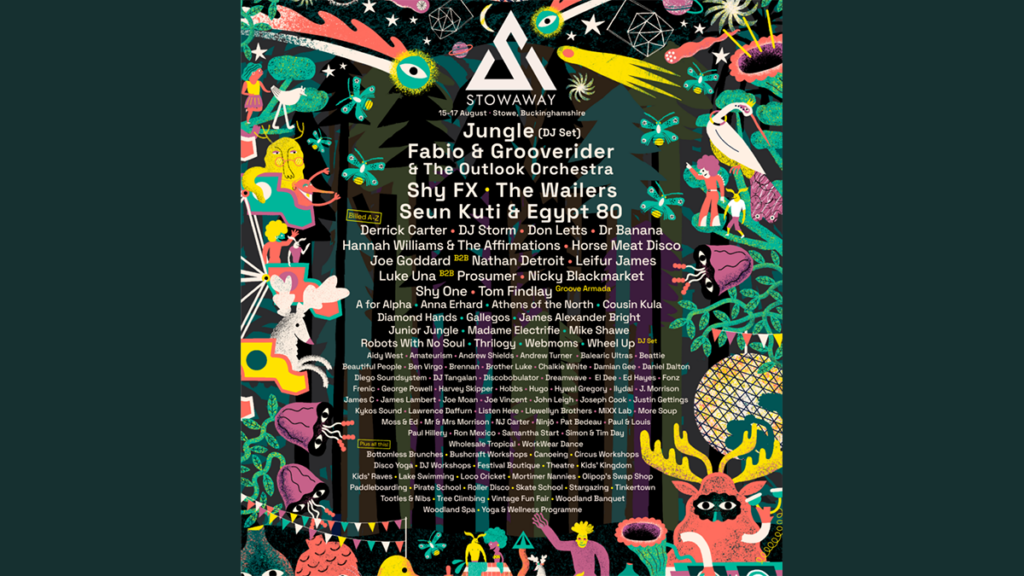 Stowaway Festival 2025 Full Line-Up - Reading West, Berkshire